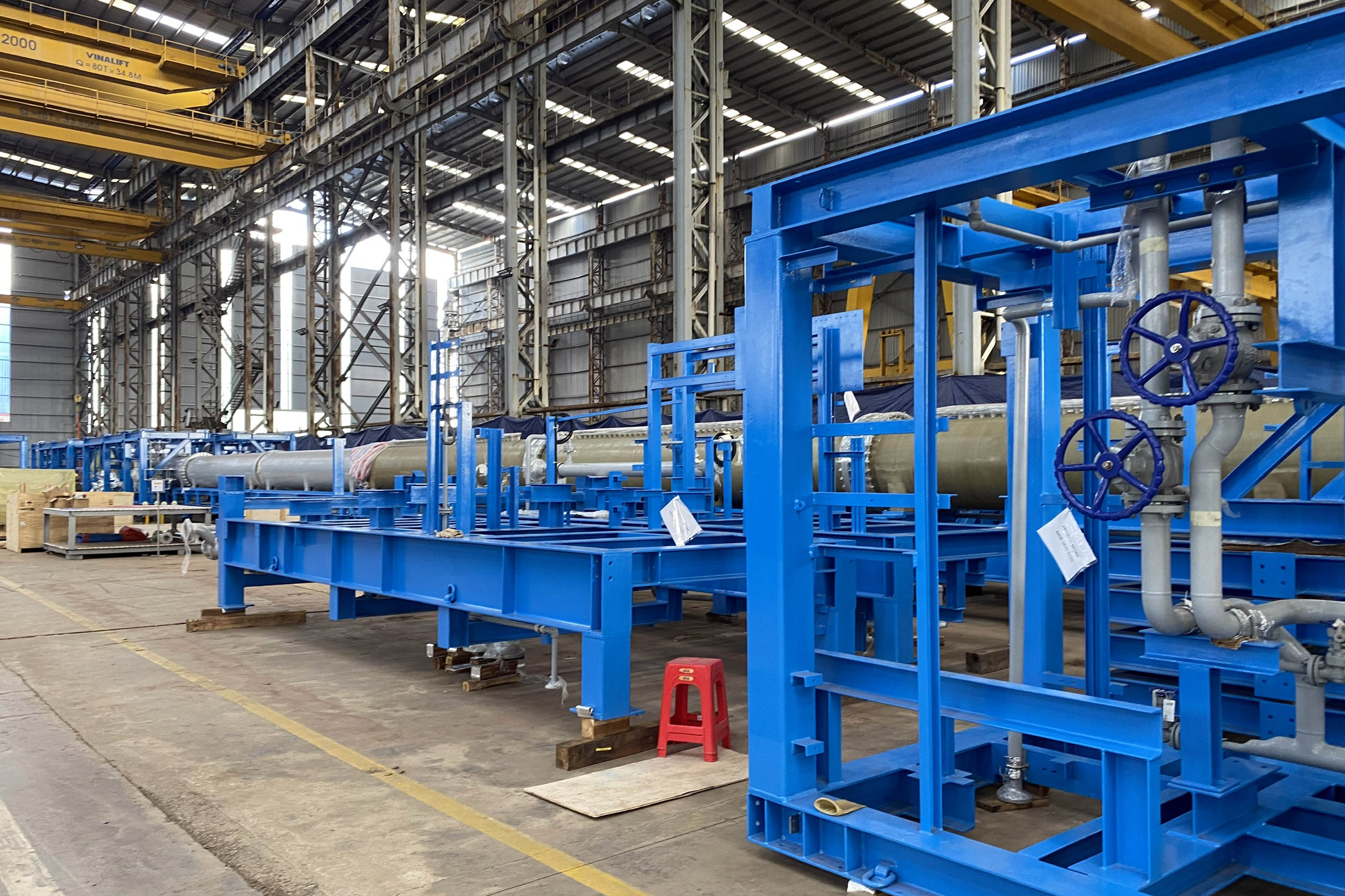 LILAMA delivers 02 modularized process sections for thyssenkrupp Nucera ...